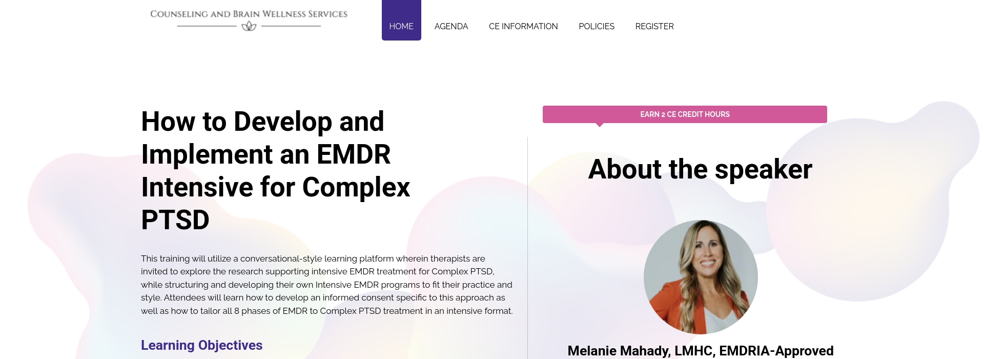 How to Develop and Implement an EMDR Intensive for Complex PTSD